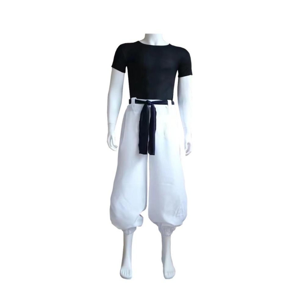 Sleeve Top Pants Suit Anime Jujutsu Kaisen Toji Fushiguro Cosplay ...