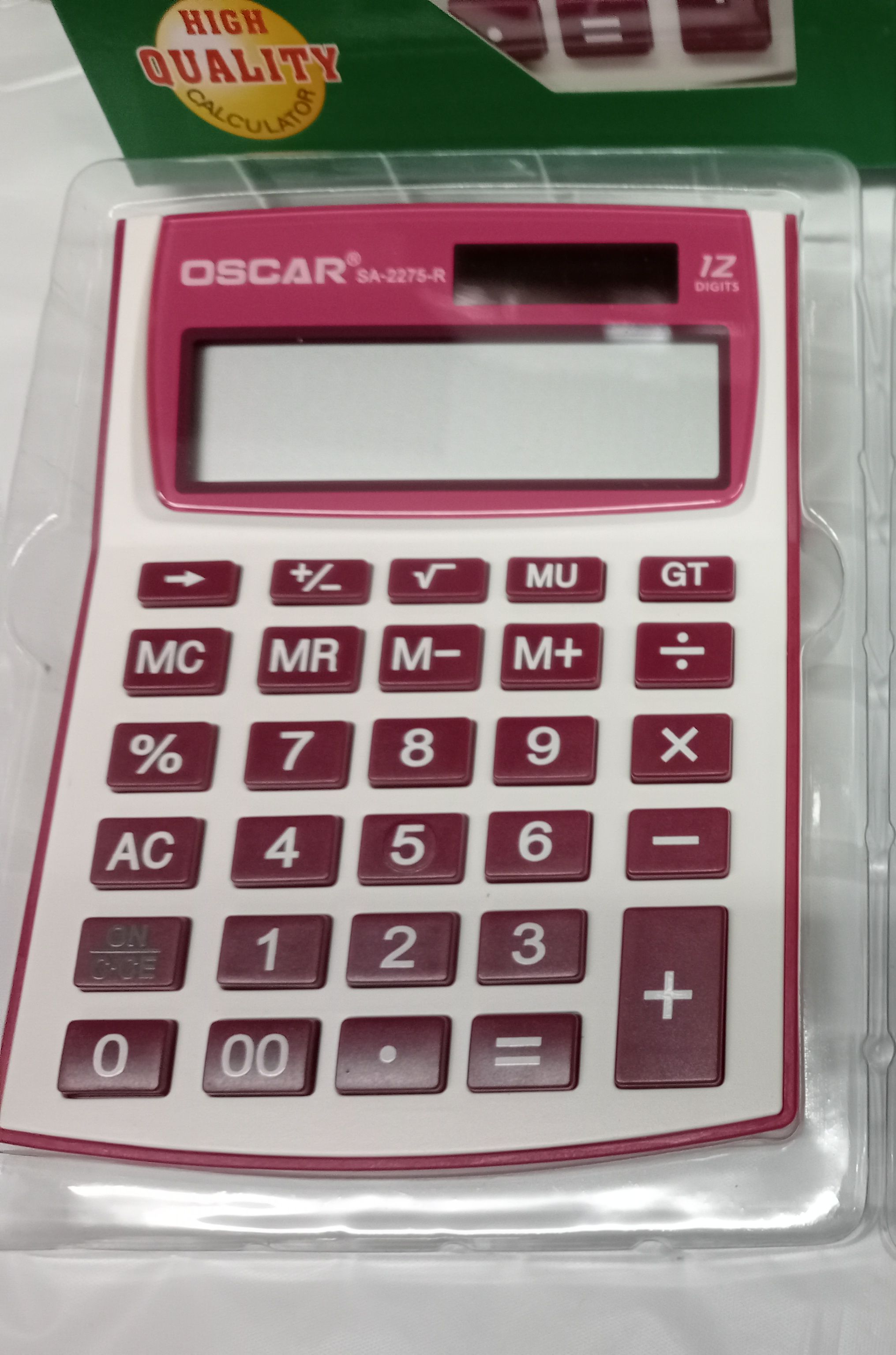Oscar 12 Digits Two Power Calculator #2275 | Lazada PH