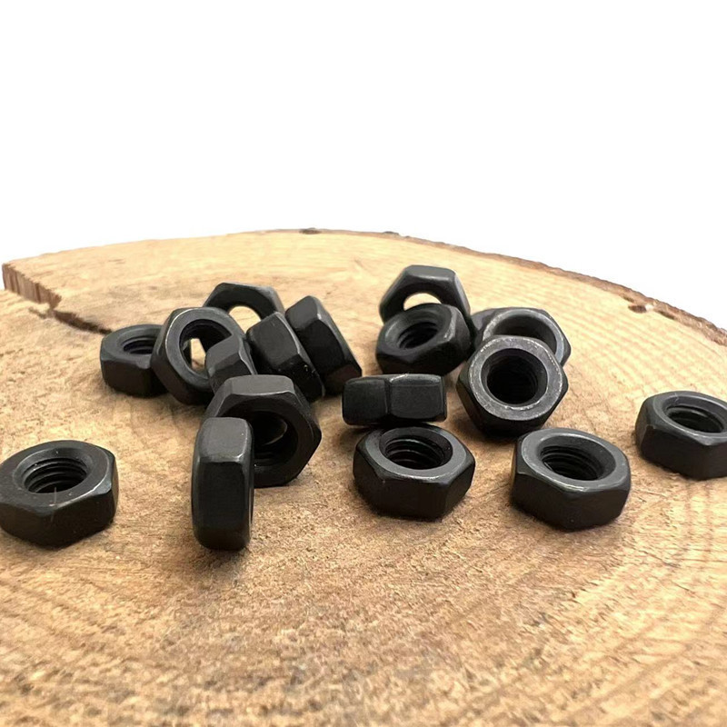 Tuerca Hexagonal Din934 De Acero 1/2/5/10/20/25/50 De Grado Negro 8 8 ...