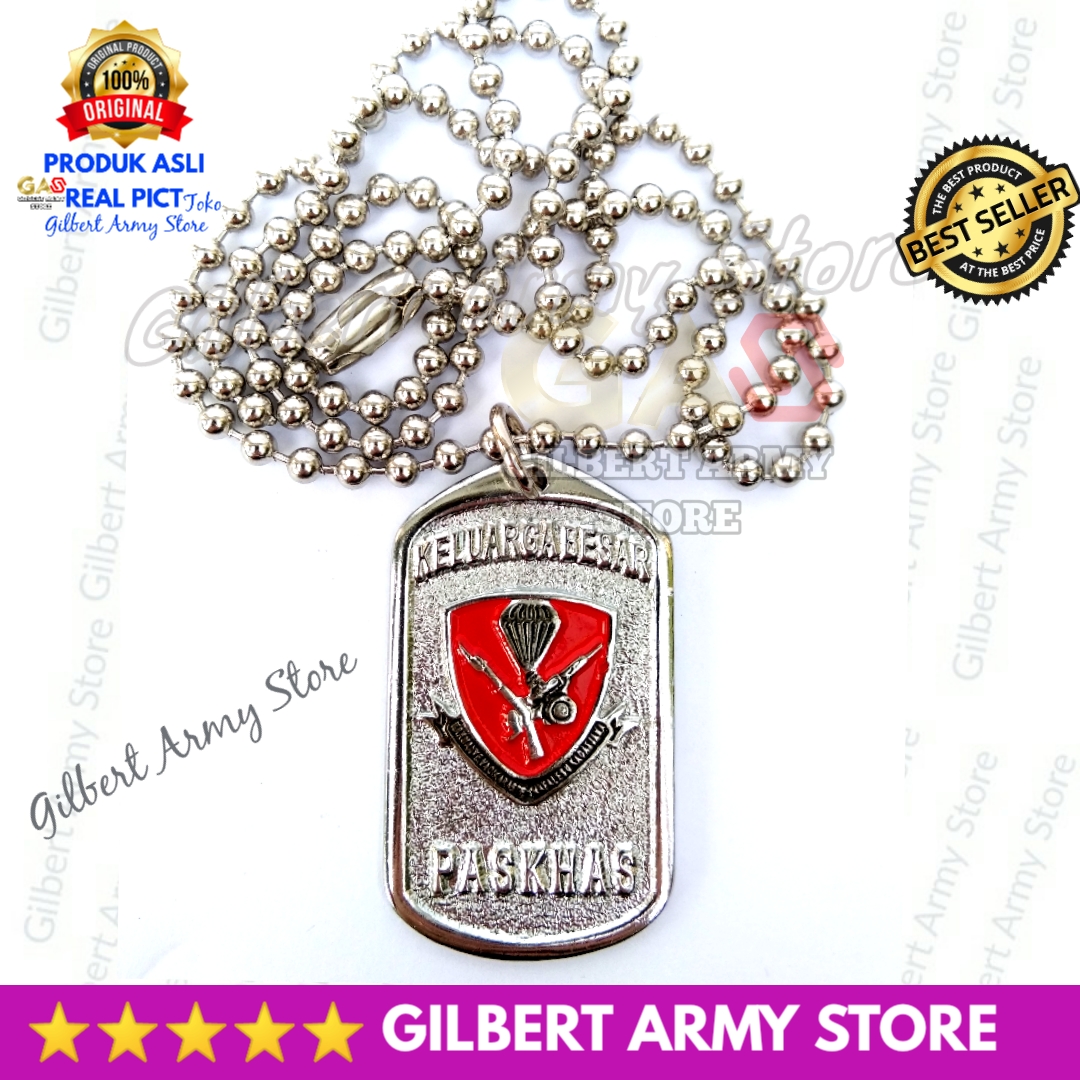 Kalung pria logo Perbakin Militer Army titanium Murah | Lazada Indonesia