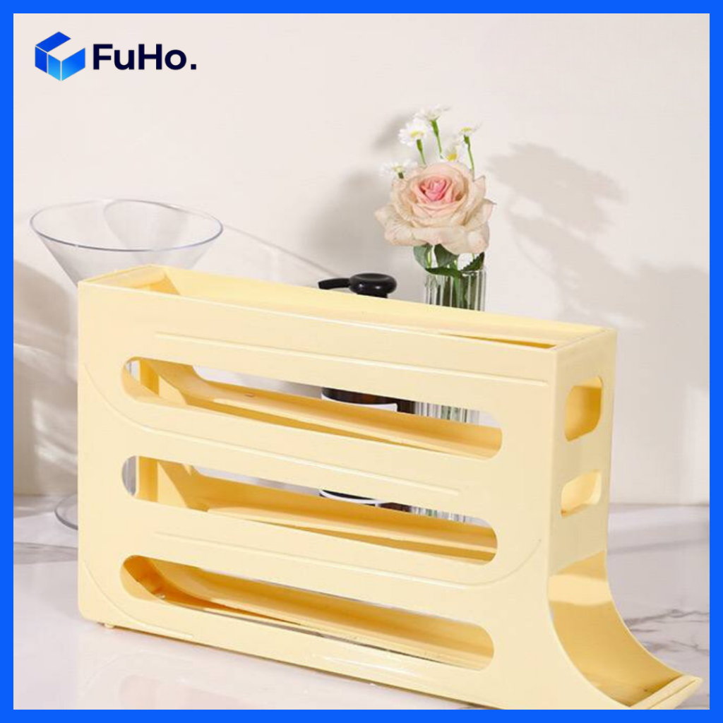🇸🇬READY STOCK🇸🇬 Fuho Egg Dispenser | Egg Organiser | Fridge Organiser ...