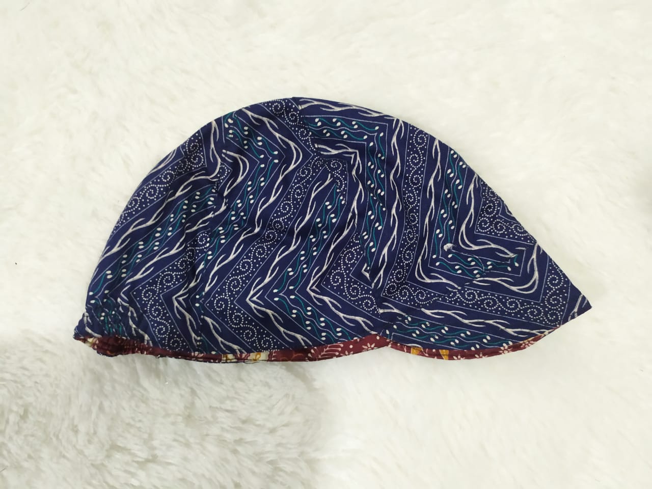 COD Welding Cap / Topi Proyek / Sebo / Topi Welder / Pelindung Kepala ...