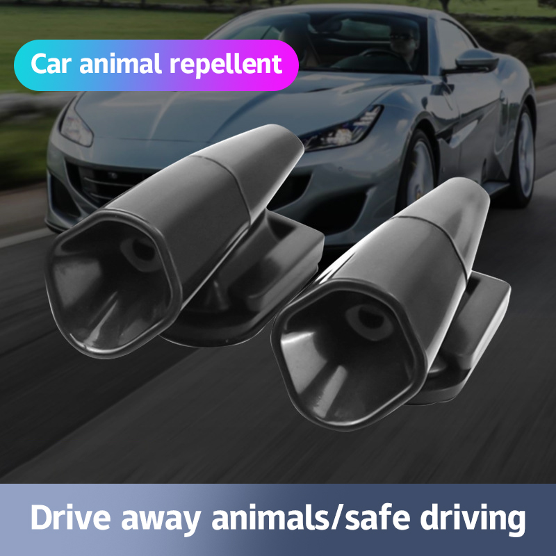 Car Expel Animal Device Upgraded Style ABS Animal Alarm Wind Ultrasound ...