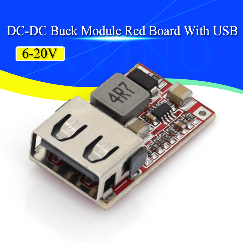1/10/20Pcs Fine 6-20V 12V/20V to 5V 3A CAR USB Charger Module DC Buck ...