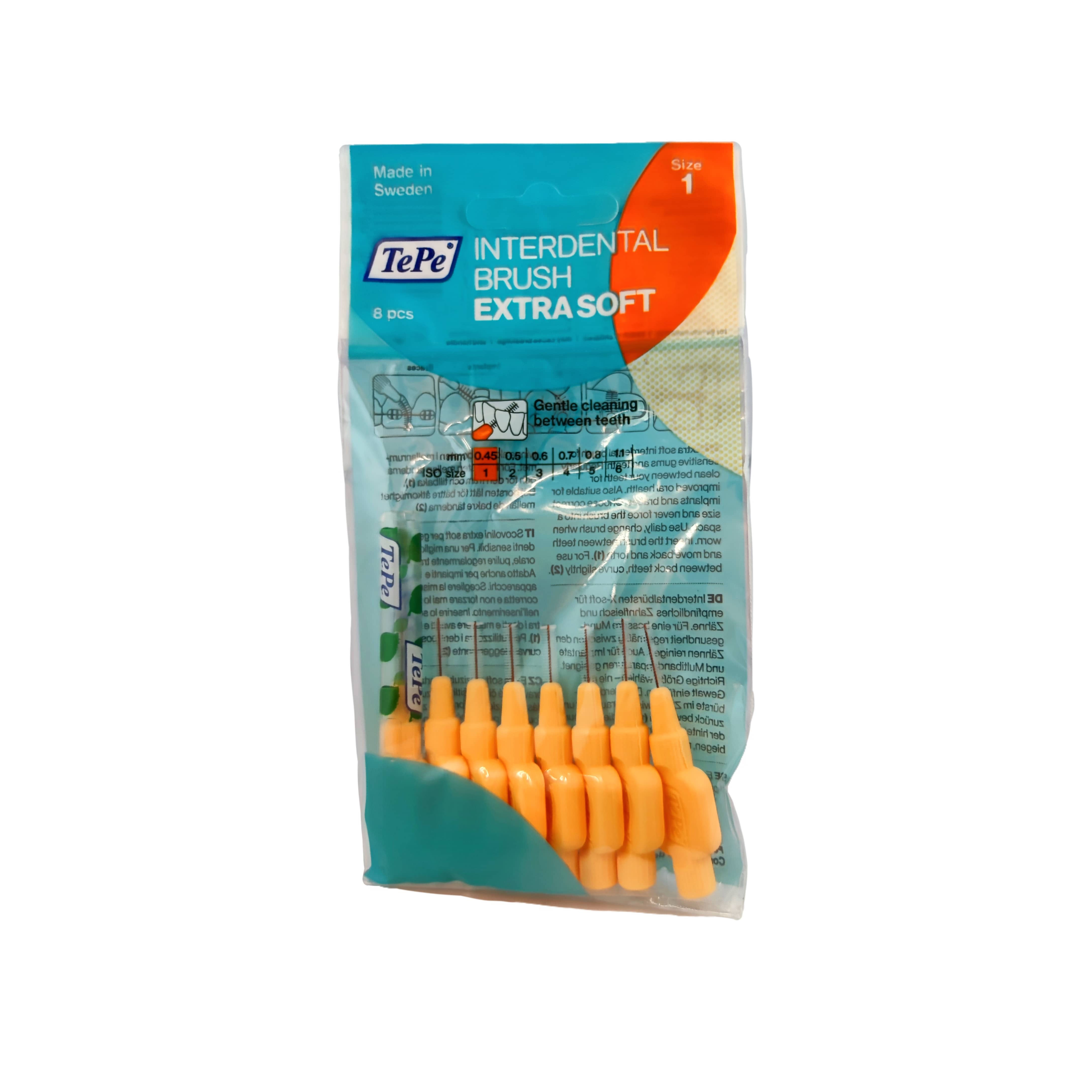 [Imported from Sweden] Original Tepe Interdental toothbrush (X-Soft ...