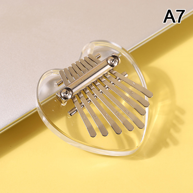 8 Keys Mini Wooden Kalimba High Quality Exquisite Finger Thumb Piano ...