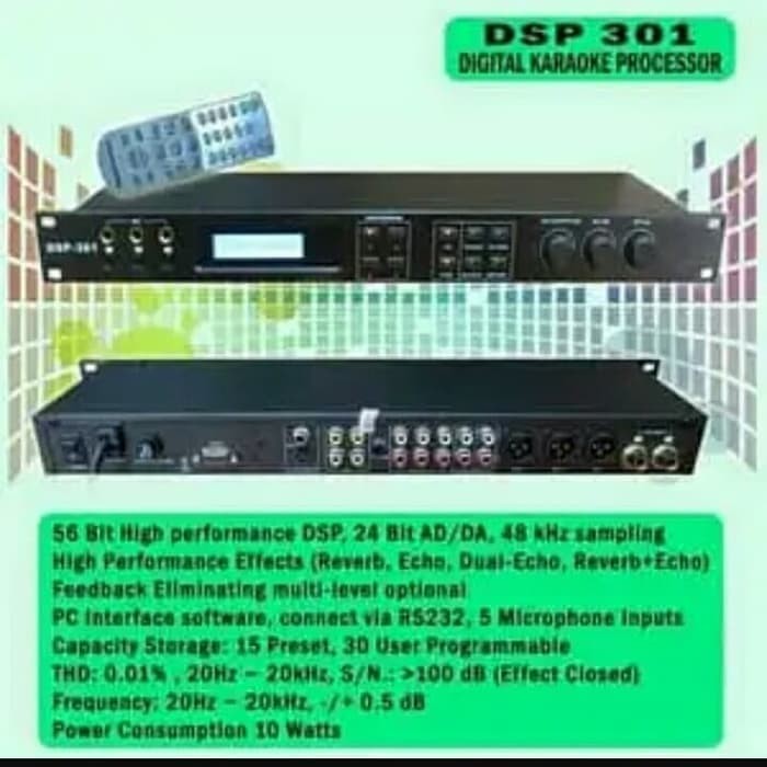 DIGITAL KARAOKE PROCESSOR DSP 301 | Lazada Indonesia