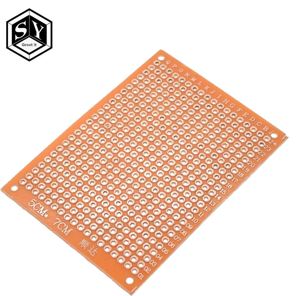 【Teamer Store】10PCS IT PCB 5x7 PCB 5cm 7cm DIY Prototype Paper PCB ...