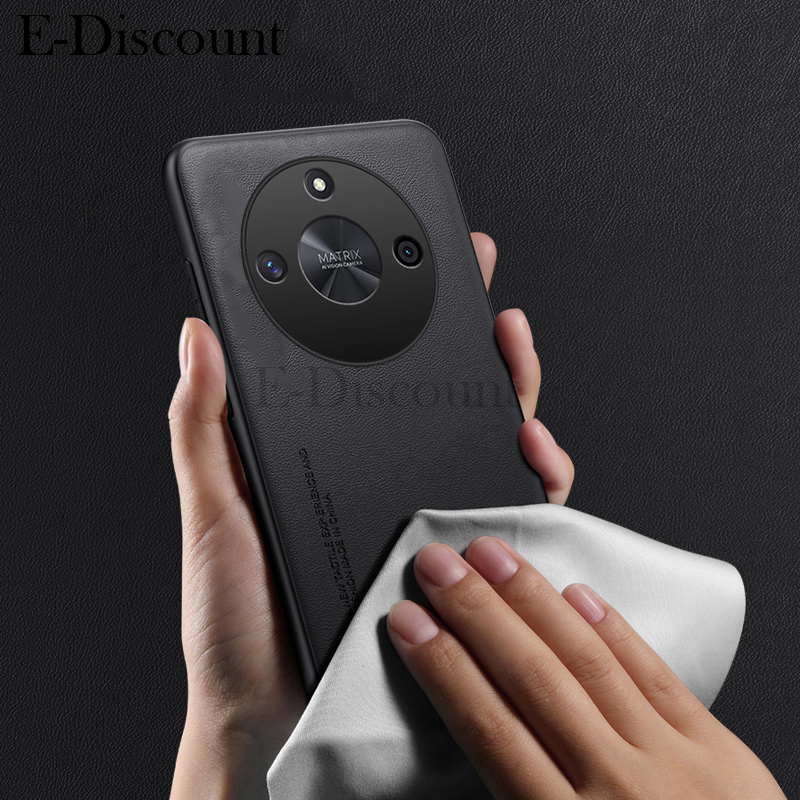 New Phone case Honor X9C Smart Back cover Ultra-Thin Matte Soft Leather ...