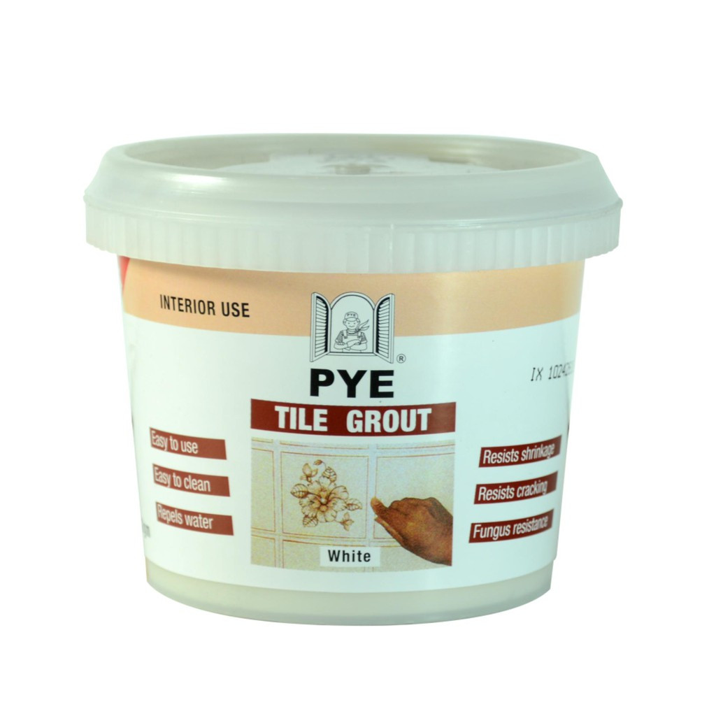 PYE Tile Grout Filler 750G White | Lazada