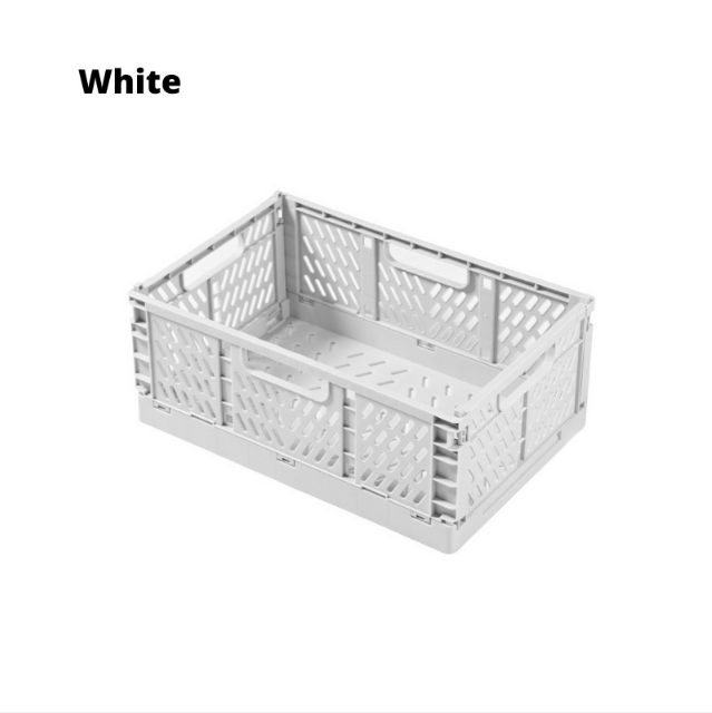 {SG}Sorting Basket Folding Storage Baskets Plastic Collapsible Fruit ...