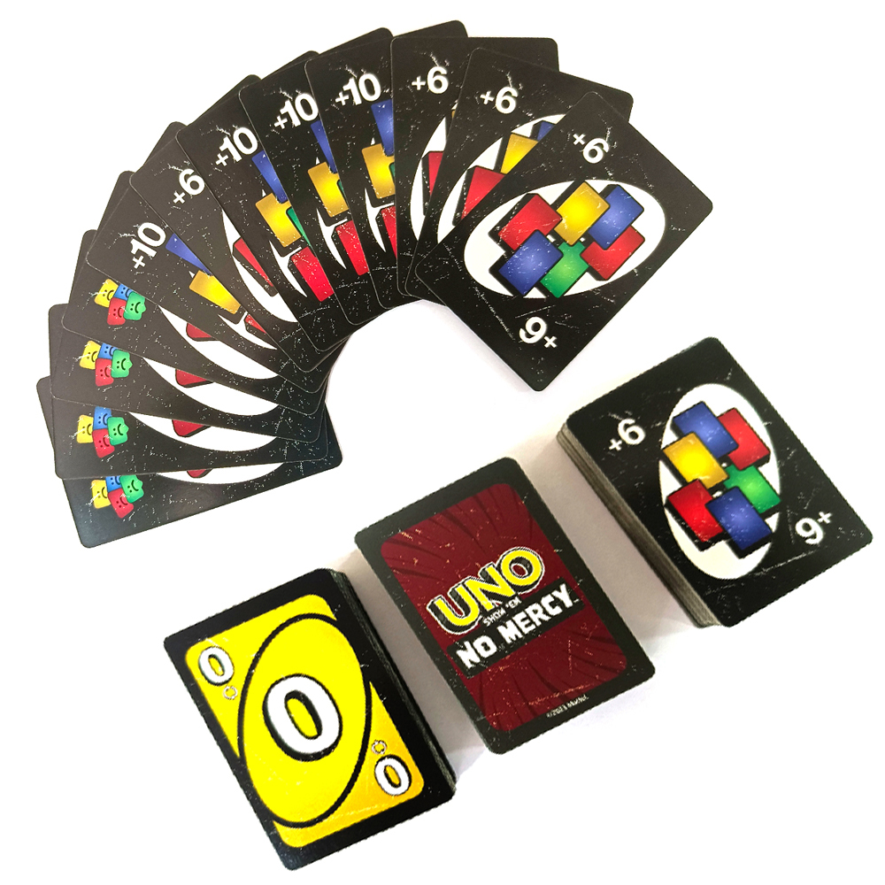 【VogueVault】FLIP! new UNO No mercy Mattel UNO Card Game Family Funny ...
