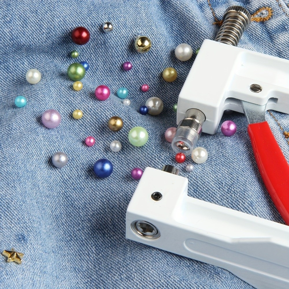 Rivet Fixing Hand Press Handmade Setting Machine Portable Bead Setting ...
