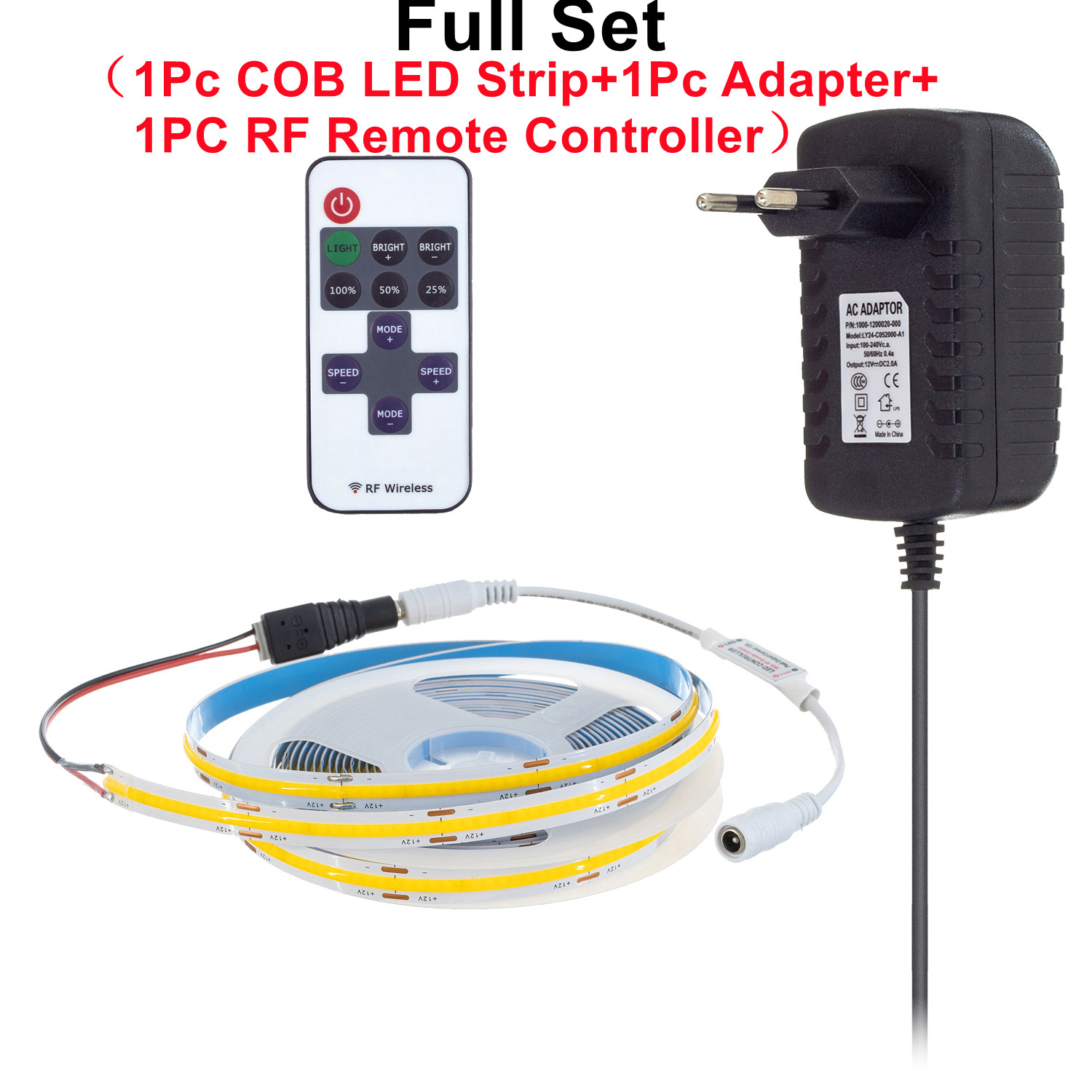 ZCY 16.4Ft/5M LED COB Strip Cao Ánh Sáng Mật Độ Tuyến Tính Chiếu Sáng ...