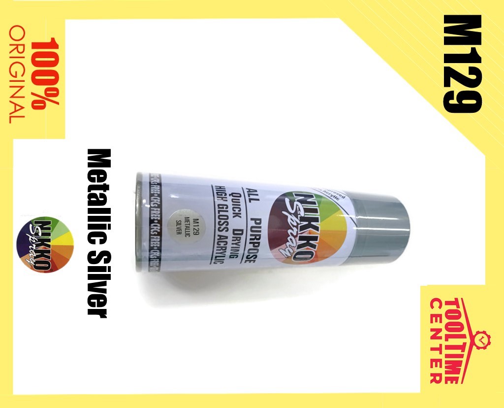 Nikko Metallic Finish (Gold, Silver, or Pearl White, Ash Gray) Spray ...