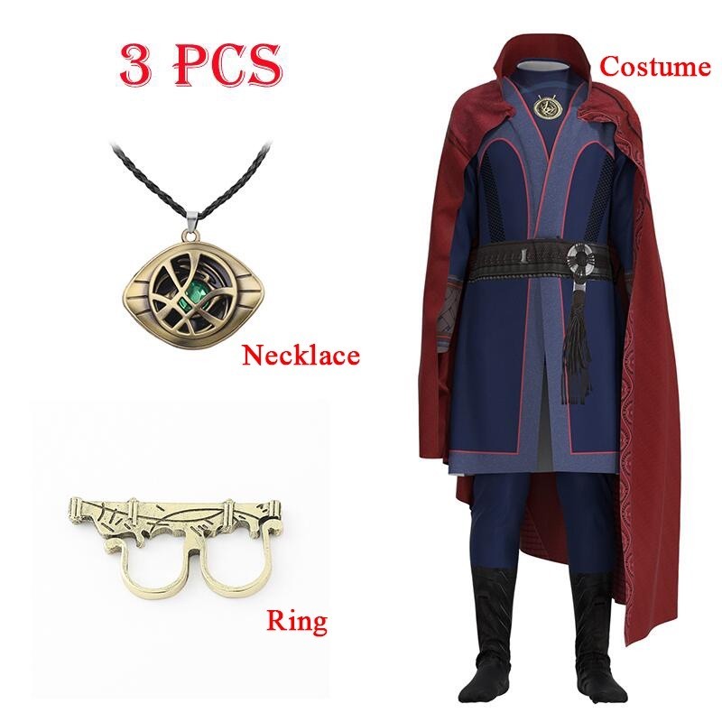 【เด็กและผู้ใหญ่】Cosplay Doctor Strange ชุดด็อกเตอร์ สเตรนจ์ ชุดแฟนซี ...