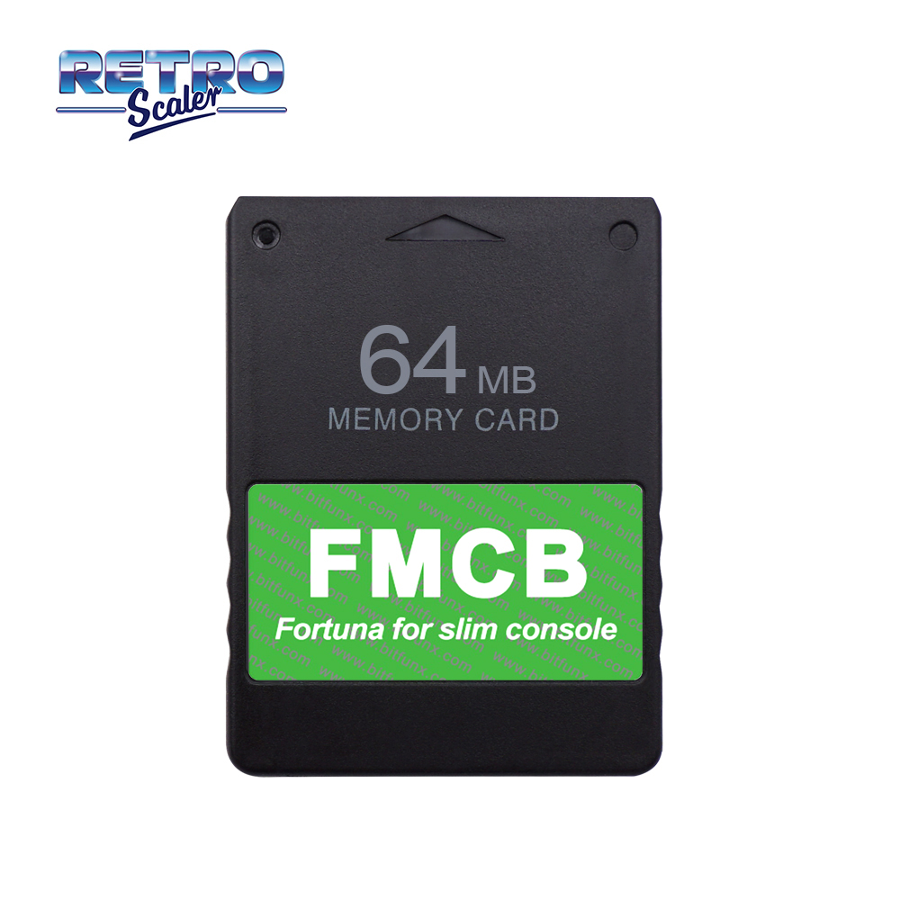 【Worldwide Delivery】 RetroScaler Fortuna Free McBoot FMCB Memory 8MB ...