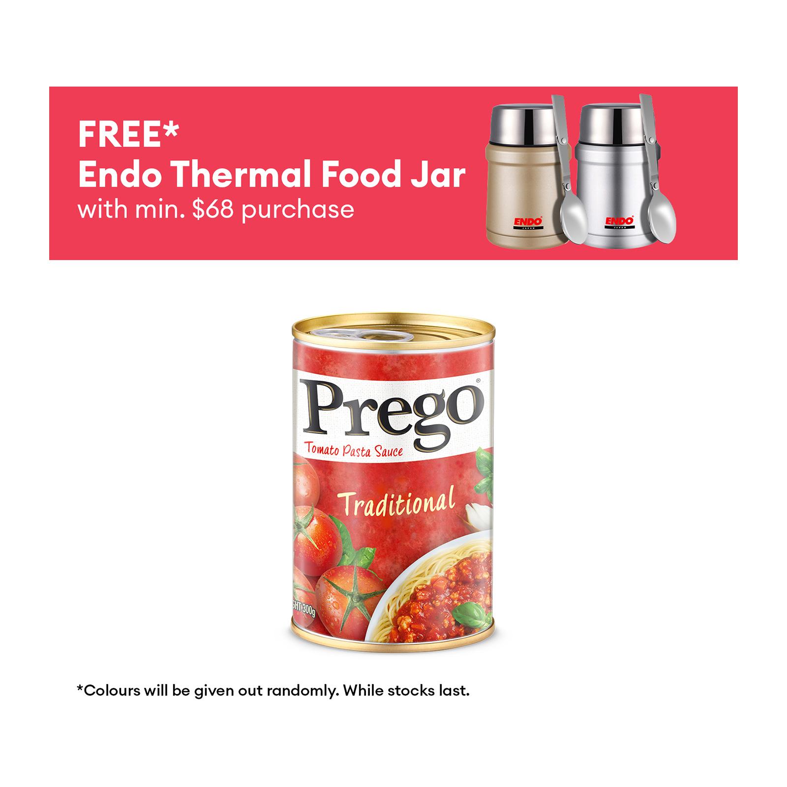 Prego Tomato Pasta Sauce Traditional 300g | Lazada Singapore