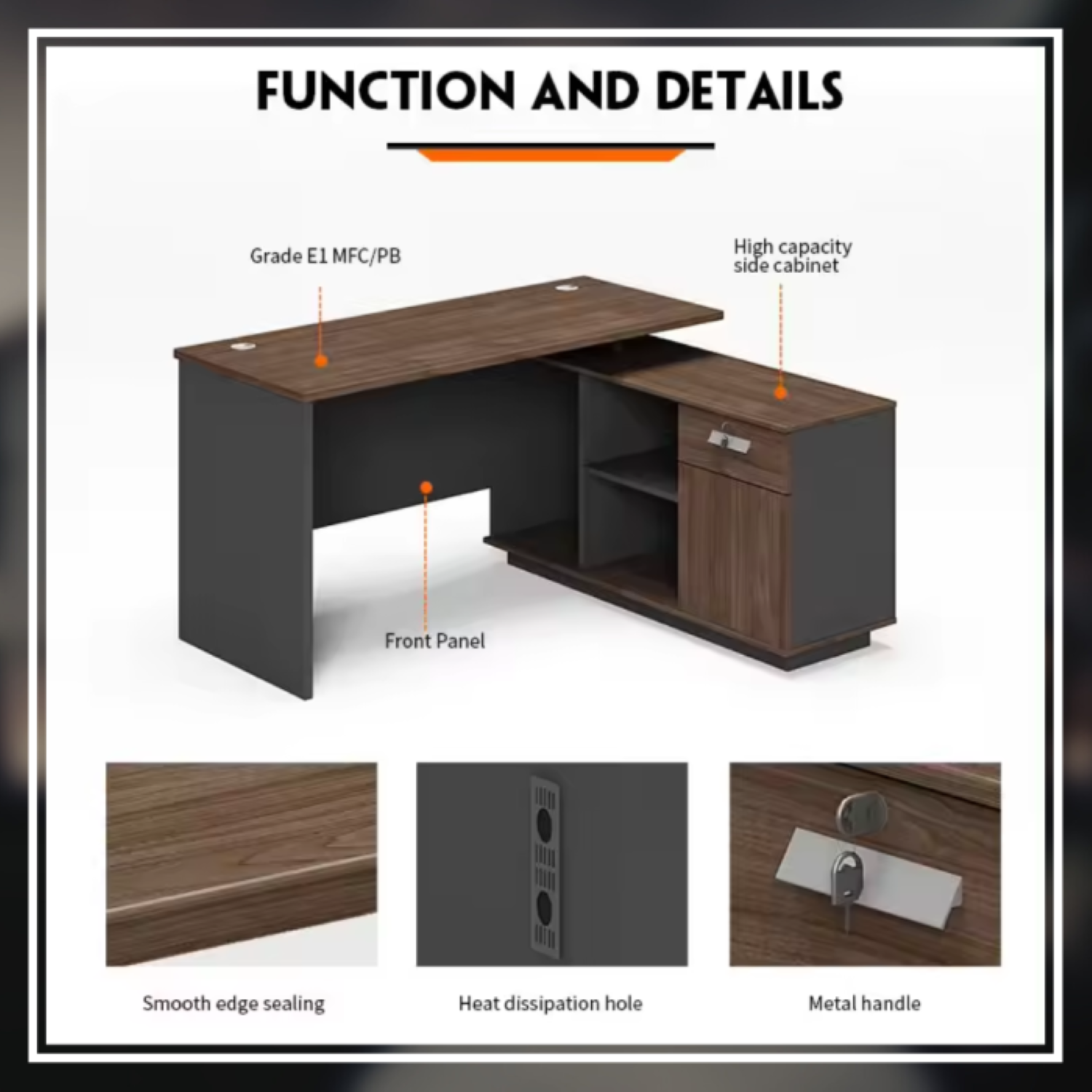 Miracles Managio Modern Workstation Desk | Miracles Managio Modern ...