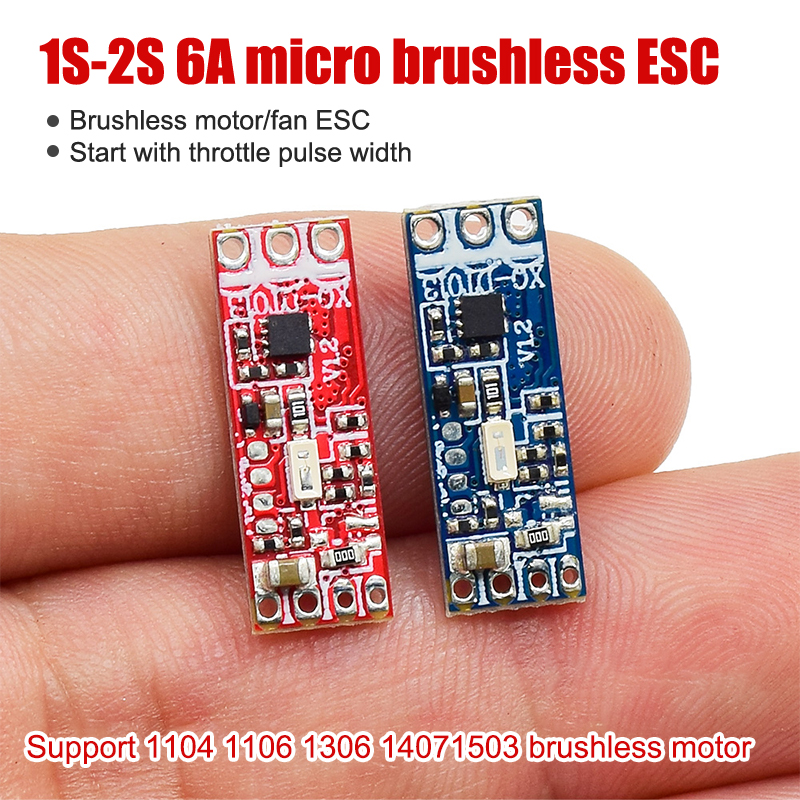 1S-2S 6A Micro Brushless Motor Driver Board Electric Regulator Drive ...