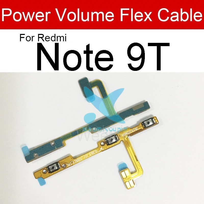Volume Side Button Power Flex Cable For Xiaomi Redmi Note 3 4 4X 5 6 7 ...
