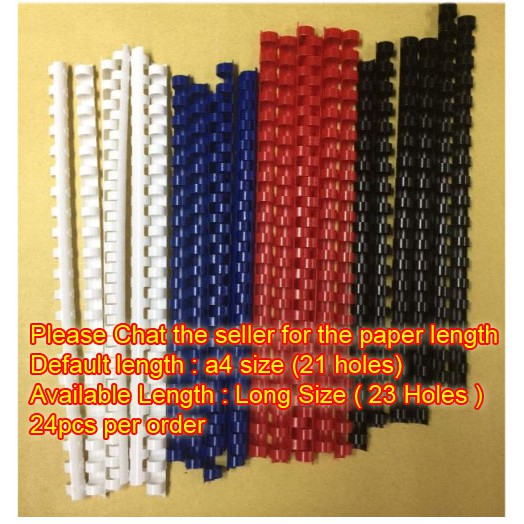 Plastic Ring Binder 24 pieces 6 / 8 / 10 / 11 / 12 / 14 / 16 /20 / 22 ...