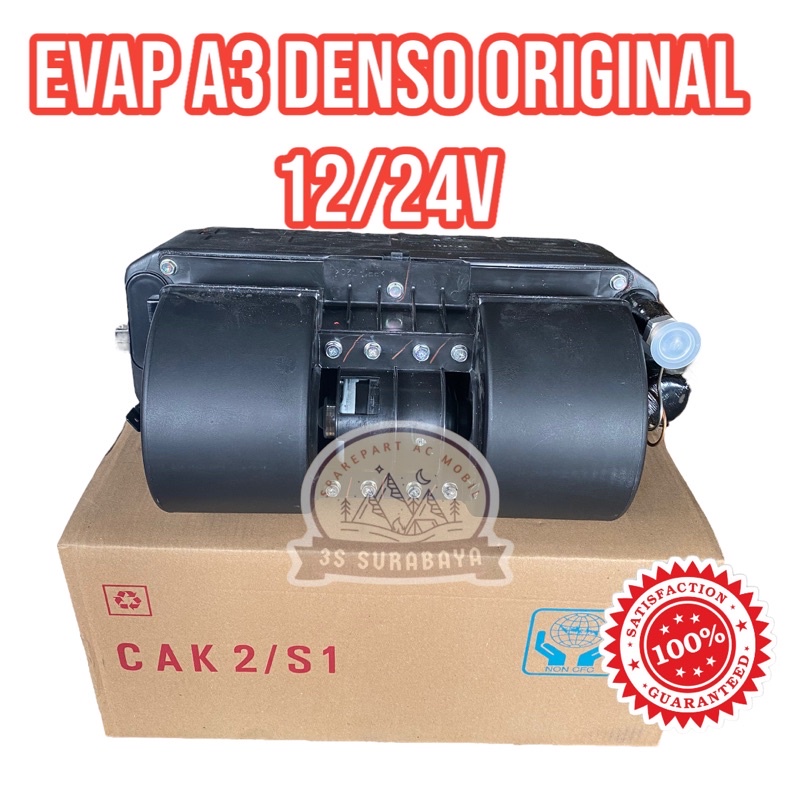 Evaporator Unit A3 Denso Original 12 Volt / 24 Volt Ac mobil | Lazada ...