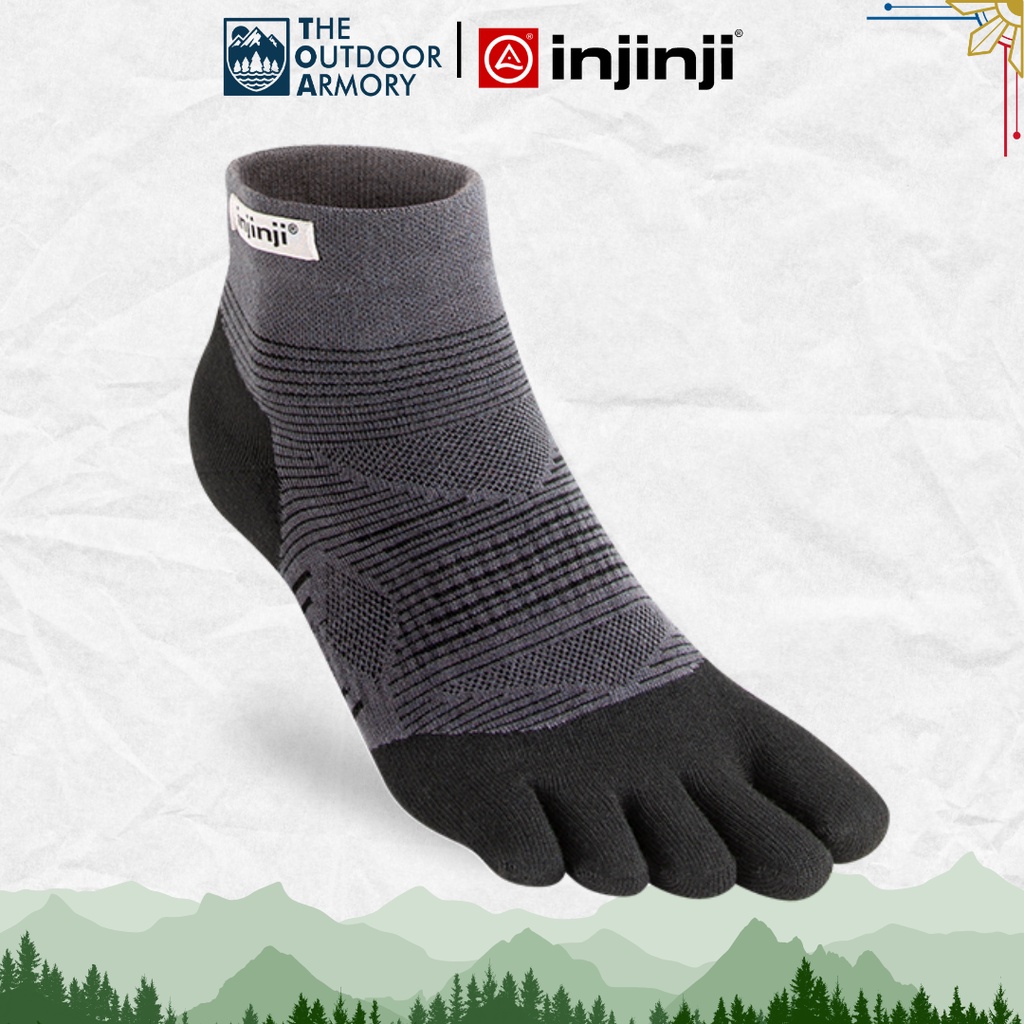 Injinji Unisex Run Original Weight Coolmax Mini-Crew Toe Socks | Lazada PH