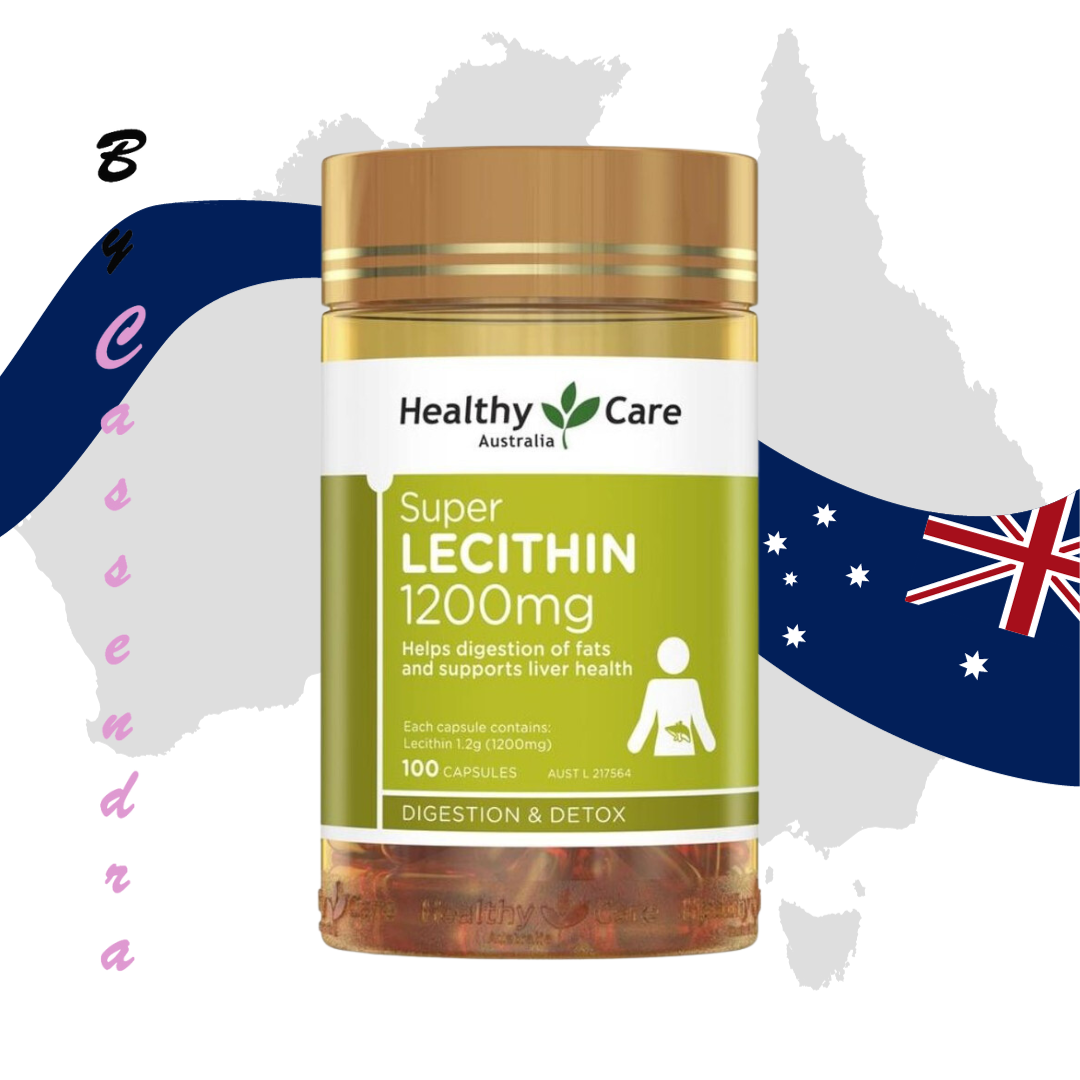 HEALTHY CARE Super Lecithin 1200MG (100 capsules) | Lazada