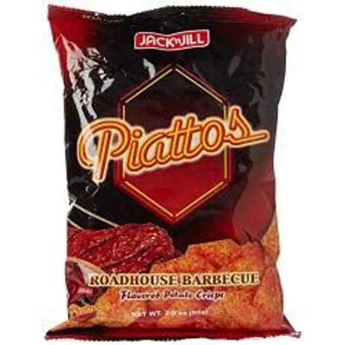 Jackn Jill Piattos Flavored Potato Crisps Roadhouse Barbecue 3oz ...