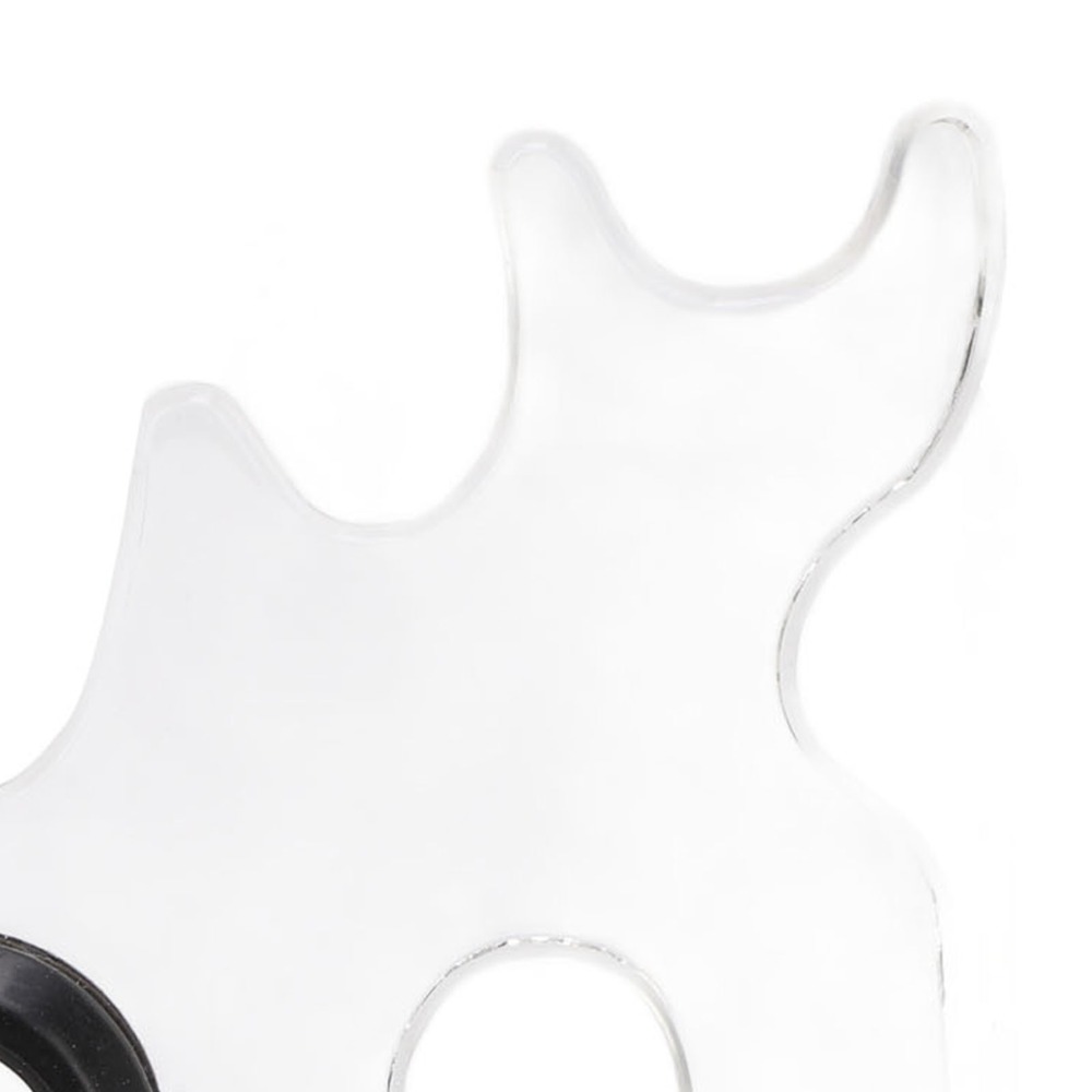 Billiard accessories Clear Acrylic Billiard Bridge Head Rubber Stable ...