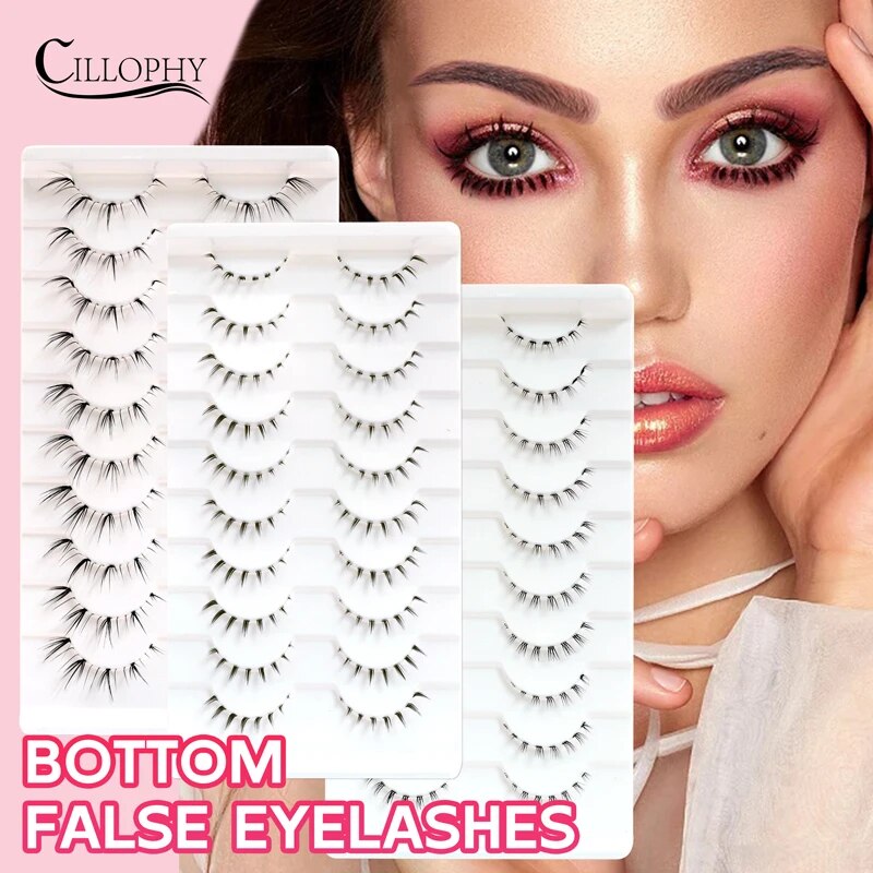 Bottom False Eyelashes Lower Lash Extensions 10 Pairs Under Lashes ...