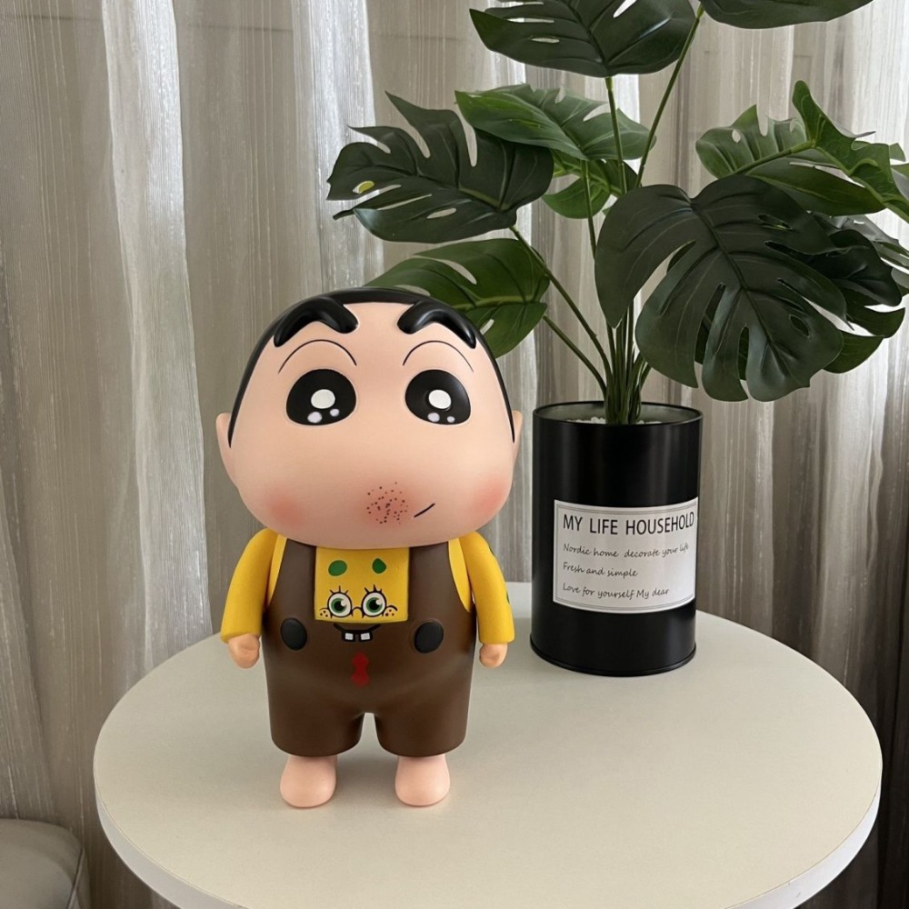 Creative Savings Freckles Crayon Shin-chan Figure Model Decorative ...