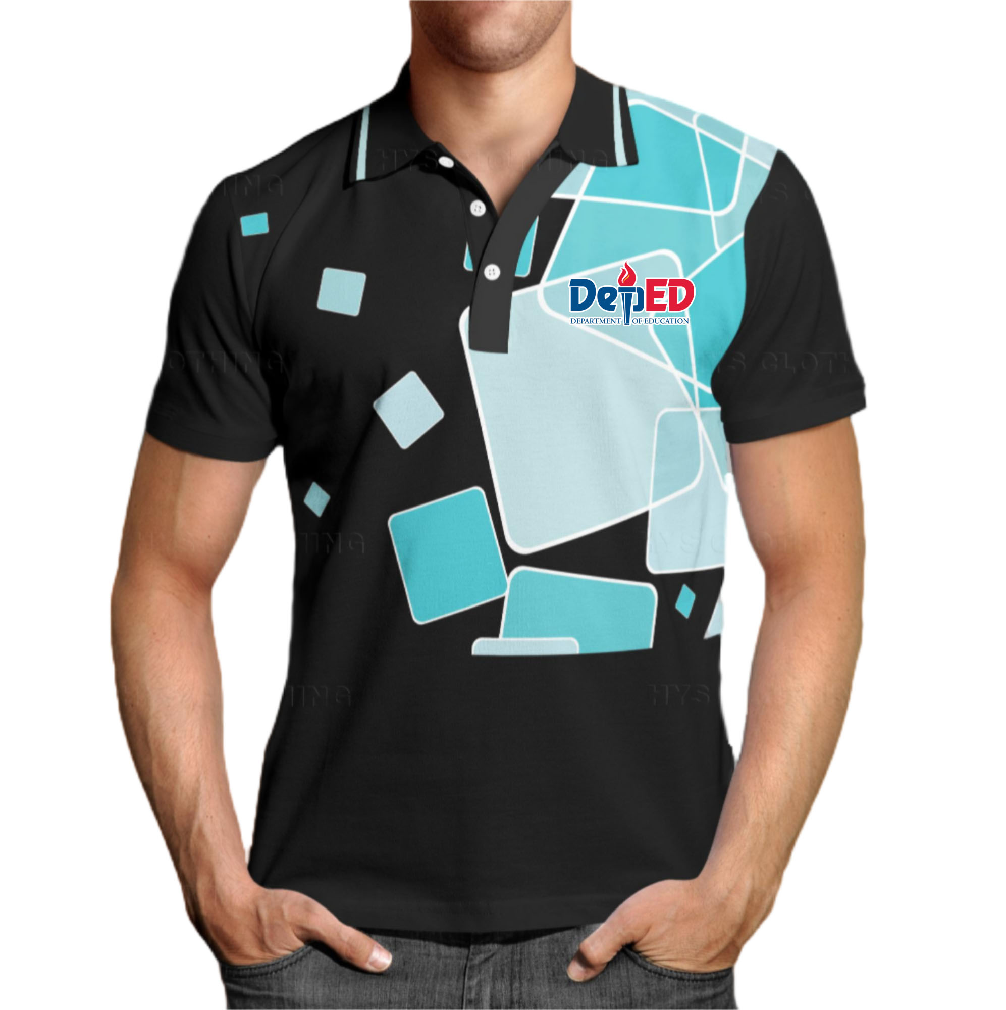 DEPED MATATAG POLO SHIRT FULL SUBLIMATION POLO-Shirt FOR Men AND WOMEN ...