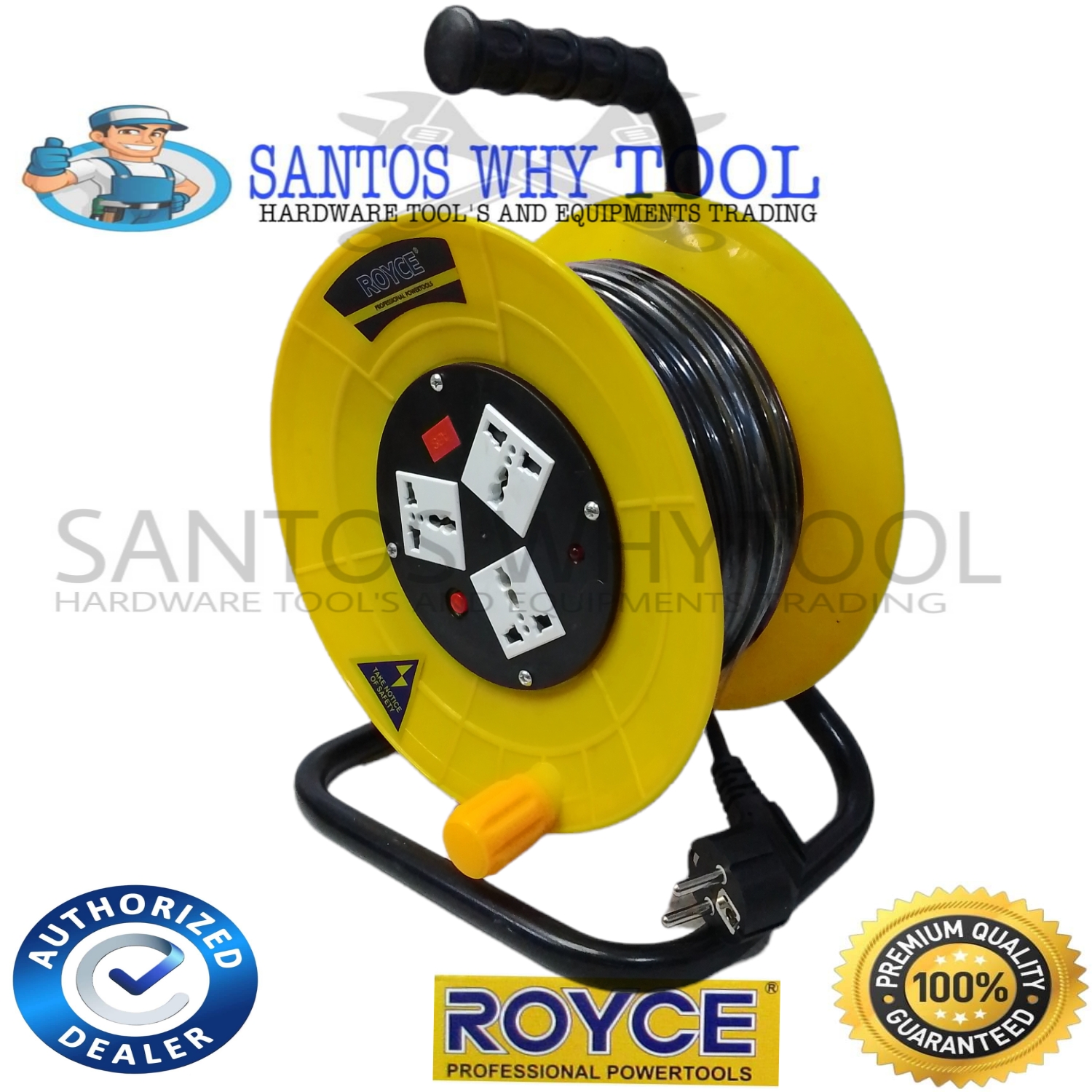 Royce Cable Reels RCR-25 | Lazada PH