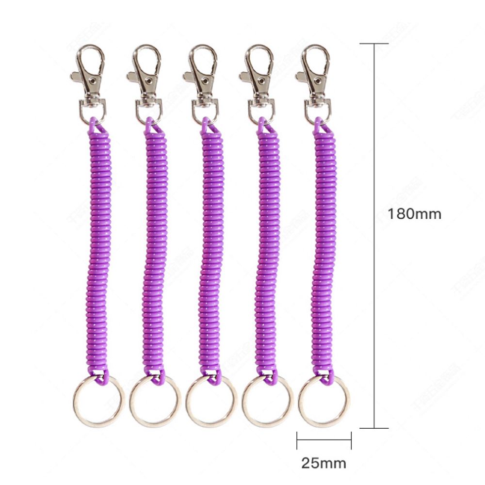 PROPERR กลางแจ้ง ความปลอดภัย ป้องกันการสูญหาย พวงกุญแจ คาราไบเนอร์โลหะ ...