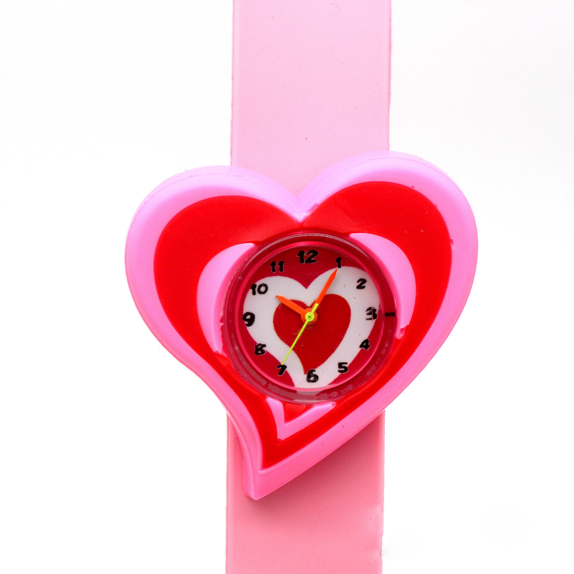 Digital Watch Slap Snap On Cartoon Watches Child Silicone Wristwatch ...