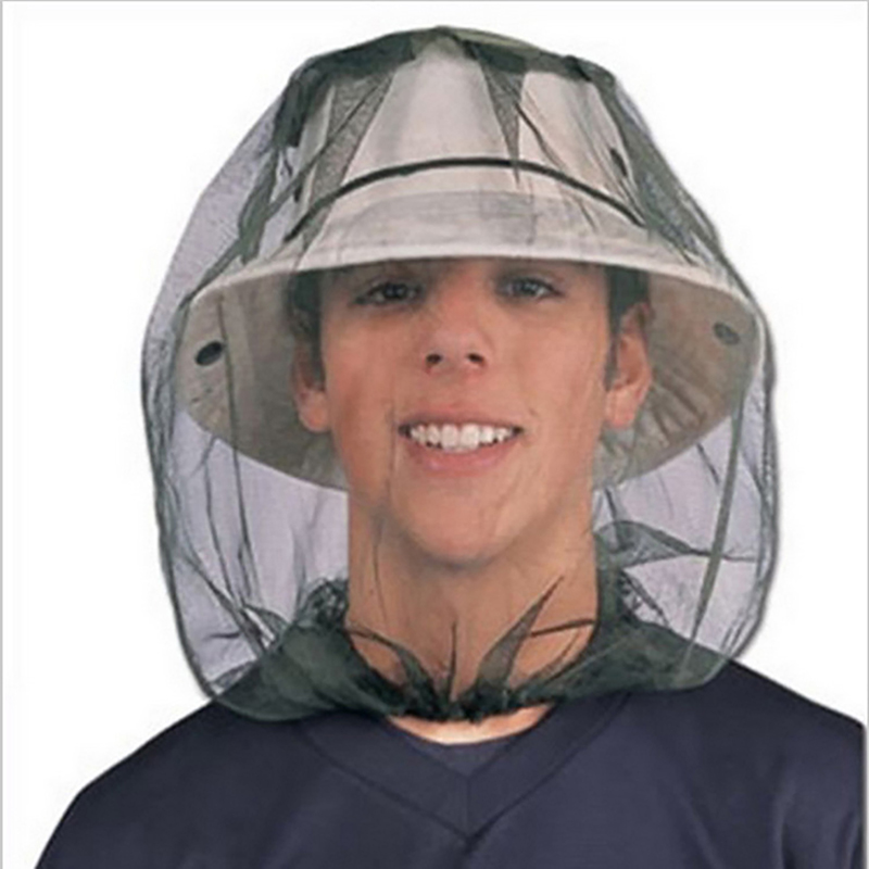 OutdoorMosquito Mesh Cap Beekeeping Head Net Hat Mesh Faces Protector ...