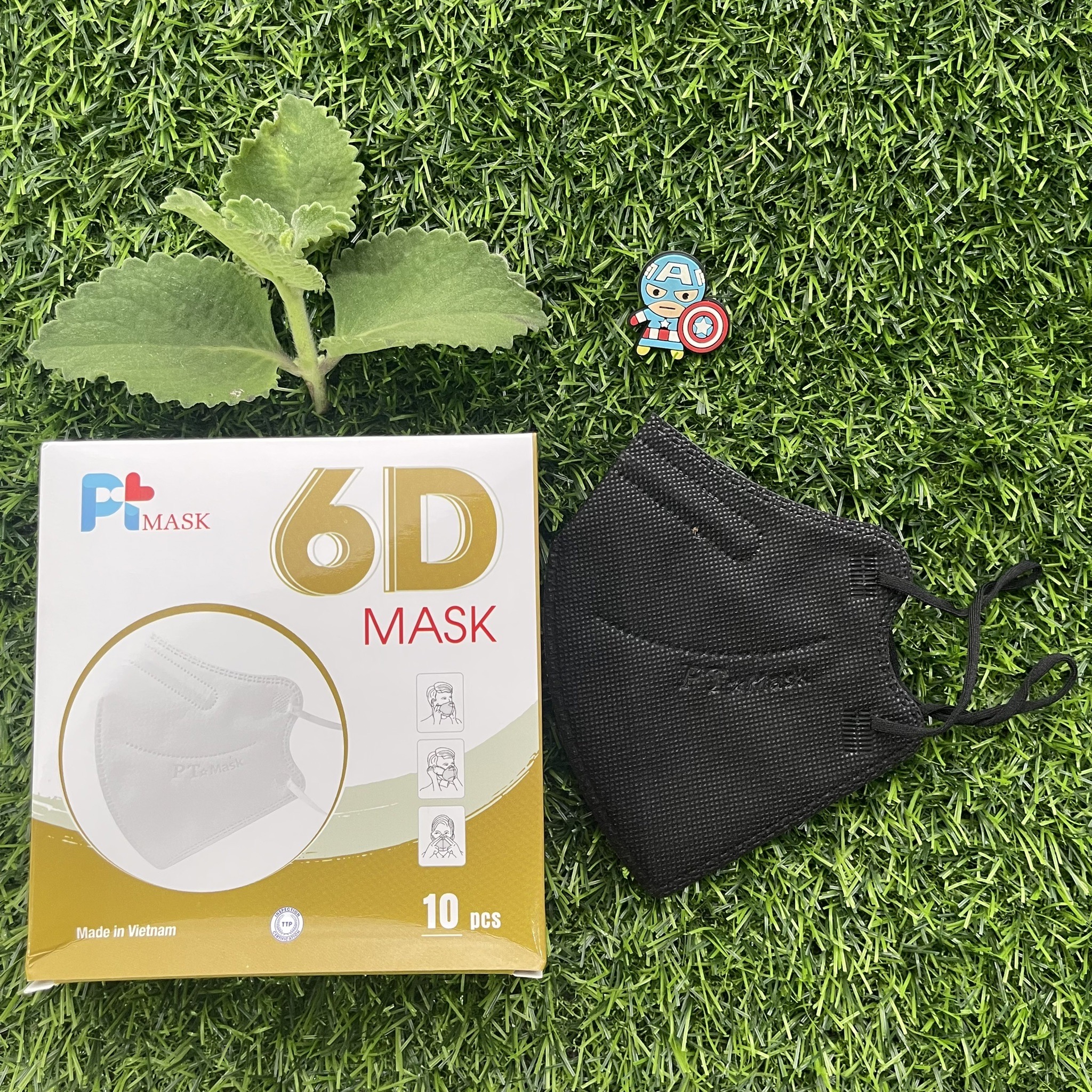 PT-MASK หน้ากากอนามัย 6D สินค้ายกหลัง 1 ลังมี 52 กล่อง รุ่นใหม่ล่าสุด ...