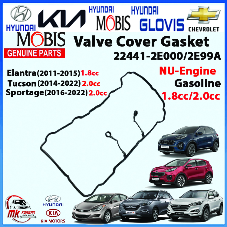 [GENUINE] Valve Cover Gasket/Rocker Cover Gasket. NU-Engine. Gasoline ...