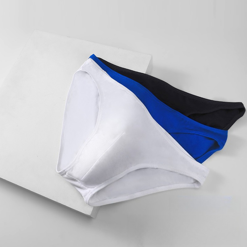 Cotton Men's U-Convex Panties Thin Elastic Low Waist Panties Skinny ...