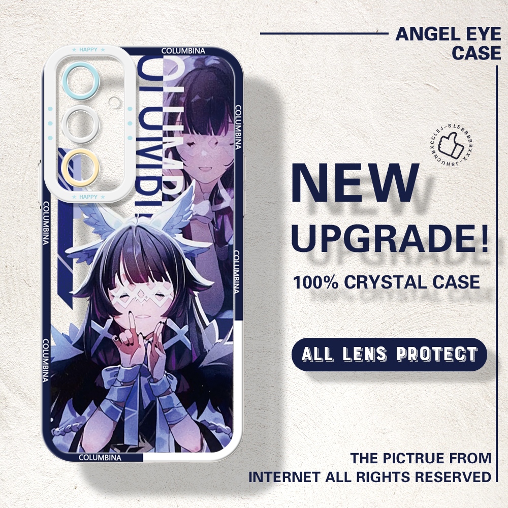 YYDS for Samsung A35 5G A55 5G Back Cover Cartoon Transparent Crystal ...