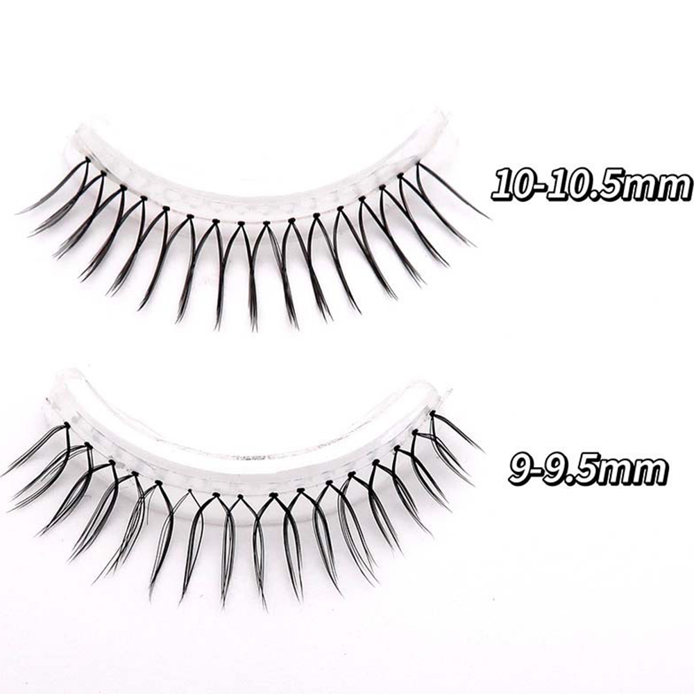 HOT Korean False Eyelashes Natural Wispy Soft V Shaped Lash Extension ...
