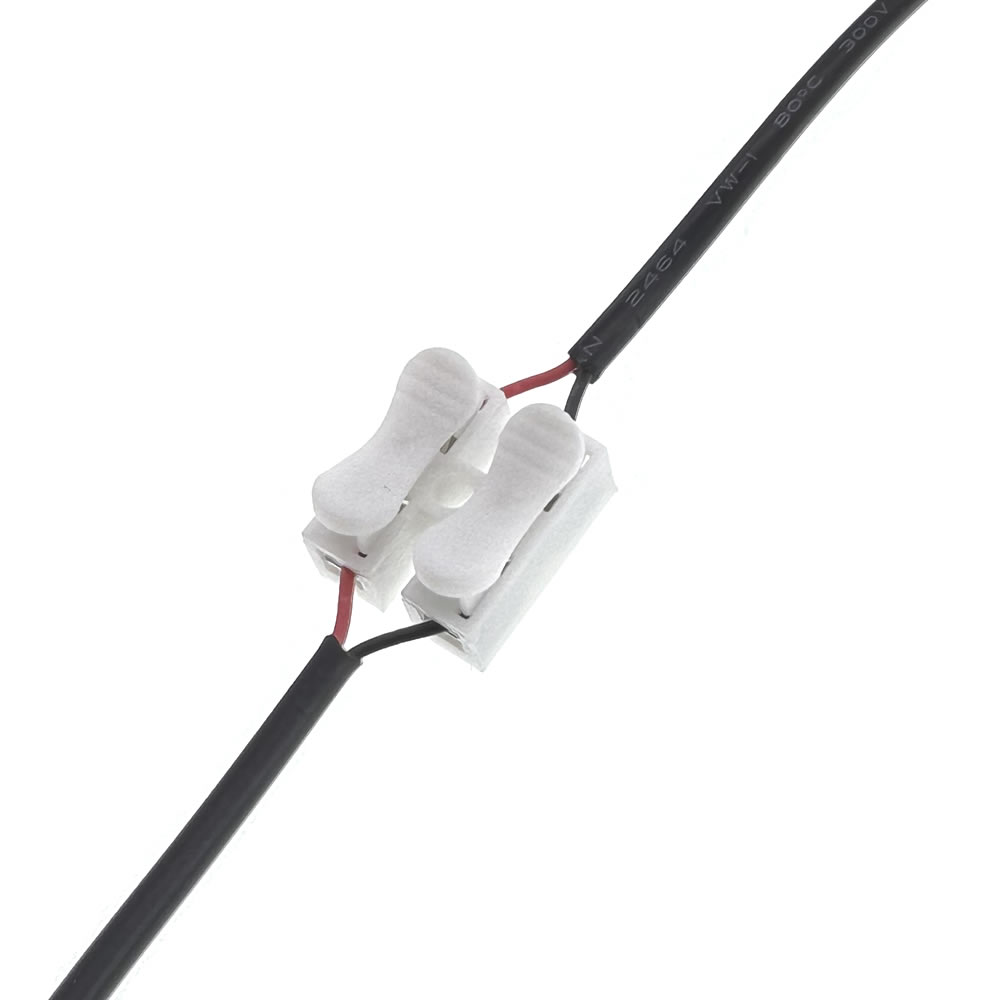 DC 2 Pin USB Power Cable USB Male Female to 2 Core Extension Cord For ...