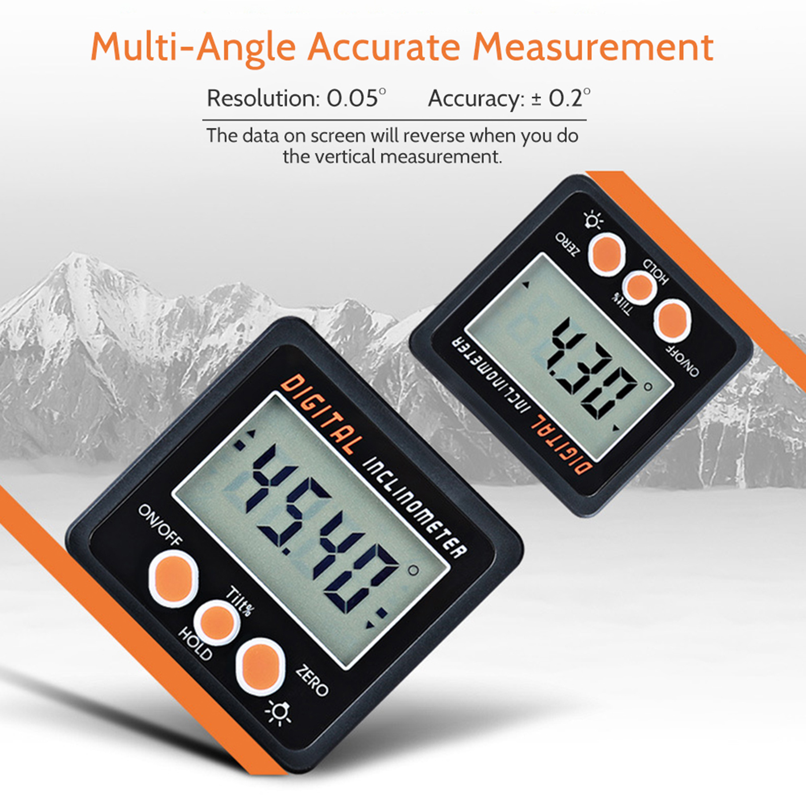 【Top-Rated Product】Electronic Protractor Digital Inclinometer 0-360 ...