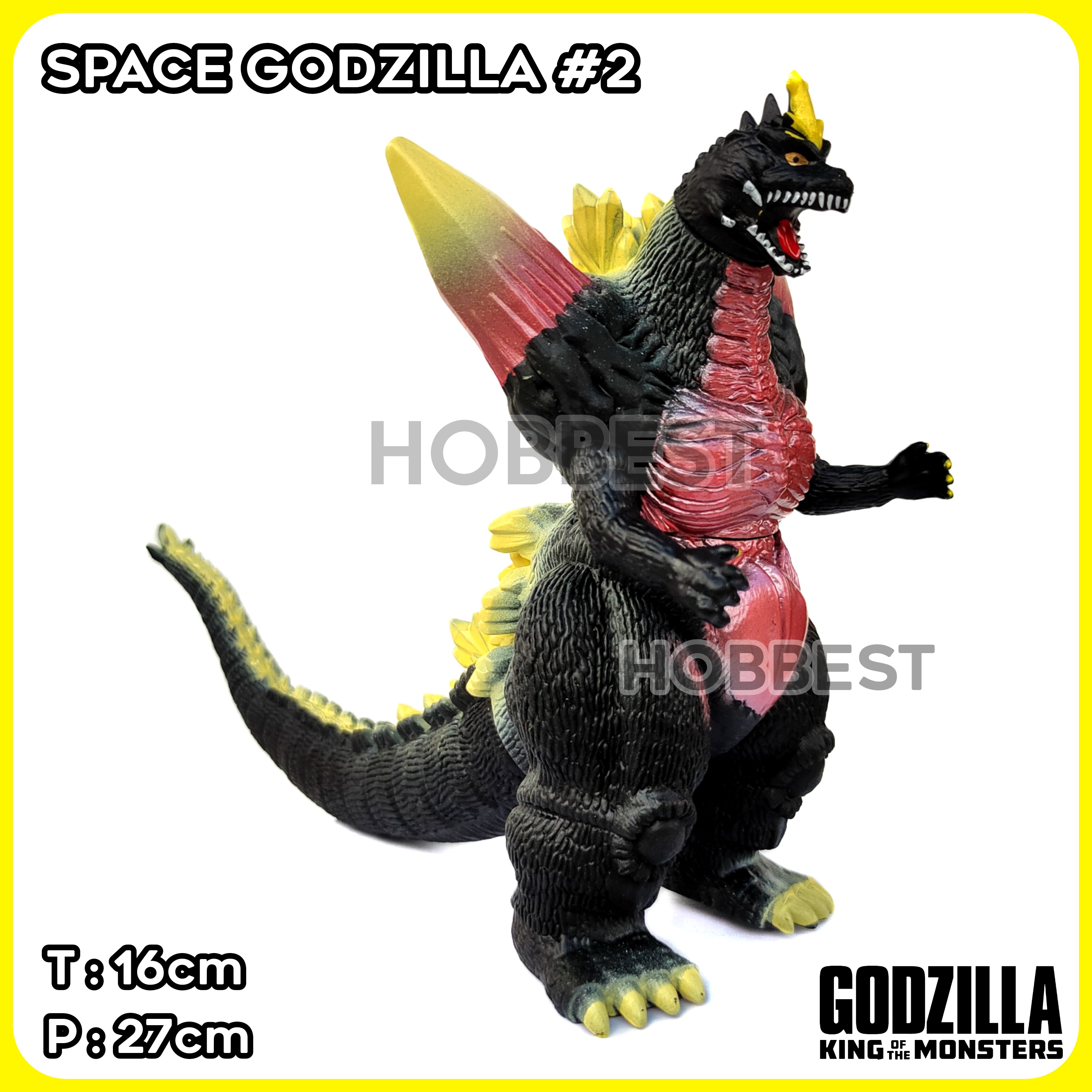 Space Godzilla Action Figure Kaiju Miniatur Pajangan Mainan Monster Godzila Gojira Lazada