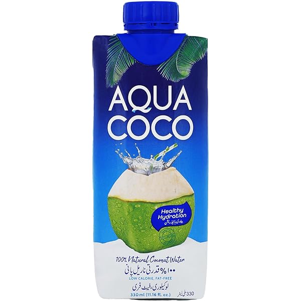Alfatah Mall AQUA COCO NATURAL COCONUT WATER 330 ML-AFP-000290784 ...