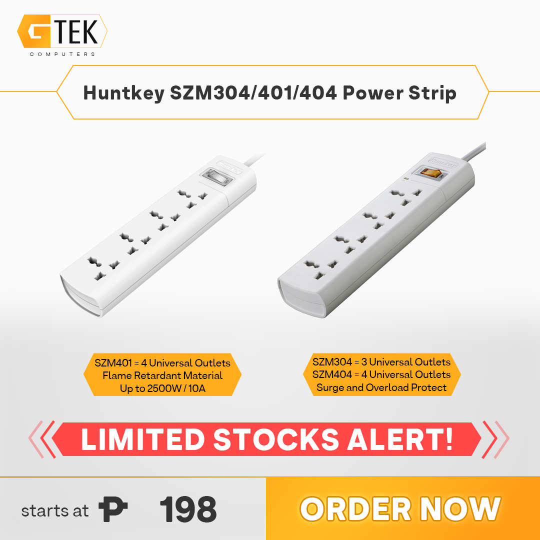 Huntkey SZM304 SZM401 SZM404 Power Strip Surge Protector Extension Cord ...