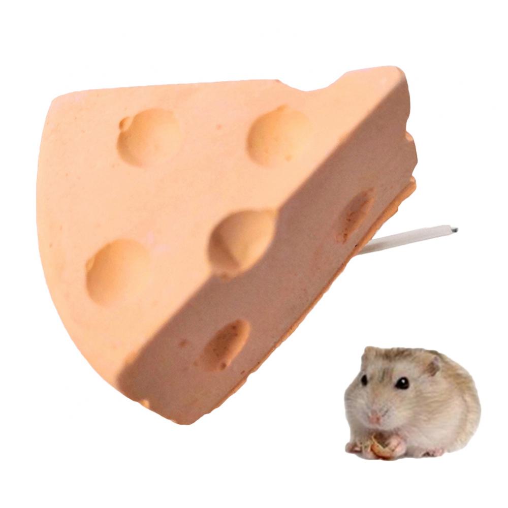 【VintageEssence】Hamster Teeth Grinding Stone Pet Rabbit Cheese Shape ...