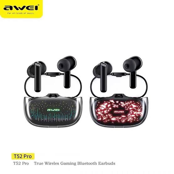 Awei T52 Pro True Wireles Gaming Earbuds | Daraz.com.bd